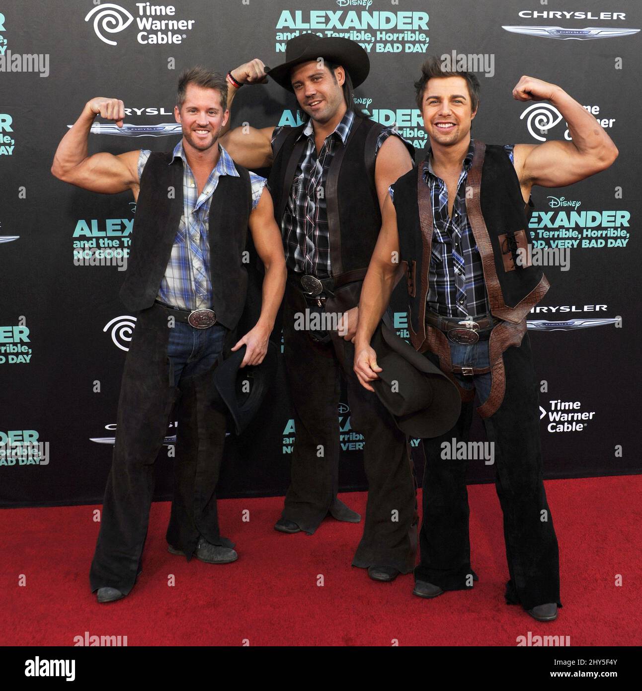 Alex Biffin 'Thunder from Downunder' arrives at the premiere of ...