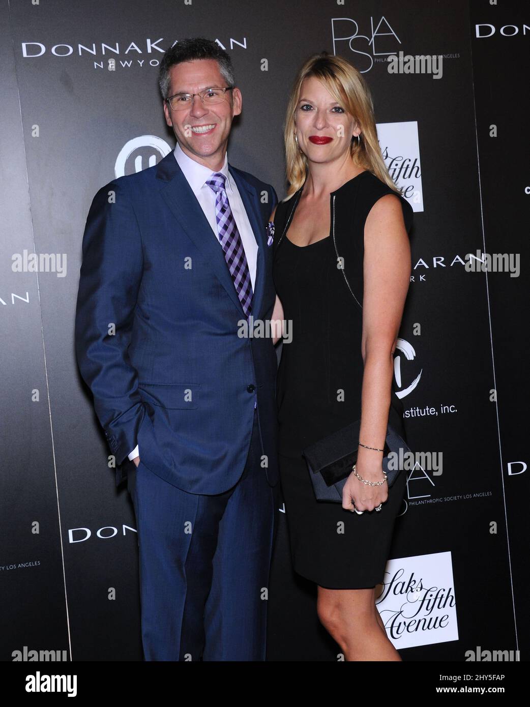 John Henson & Jill Benjamin attends the 5th Annual PSLA Autumn Party in ...