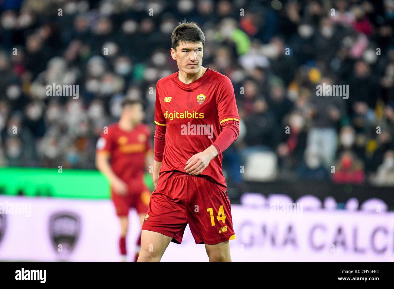 Friuli - Dacia Arena stadium, Udine, Italy, March 13, 2022, Roma's ...