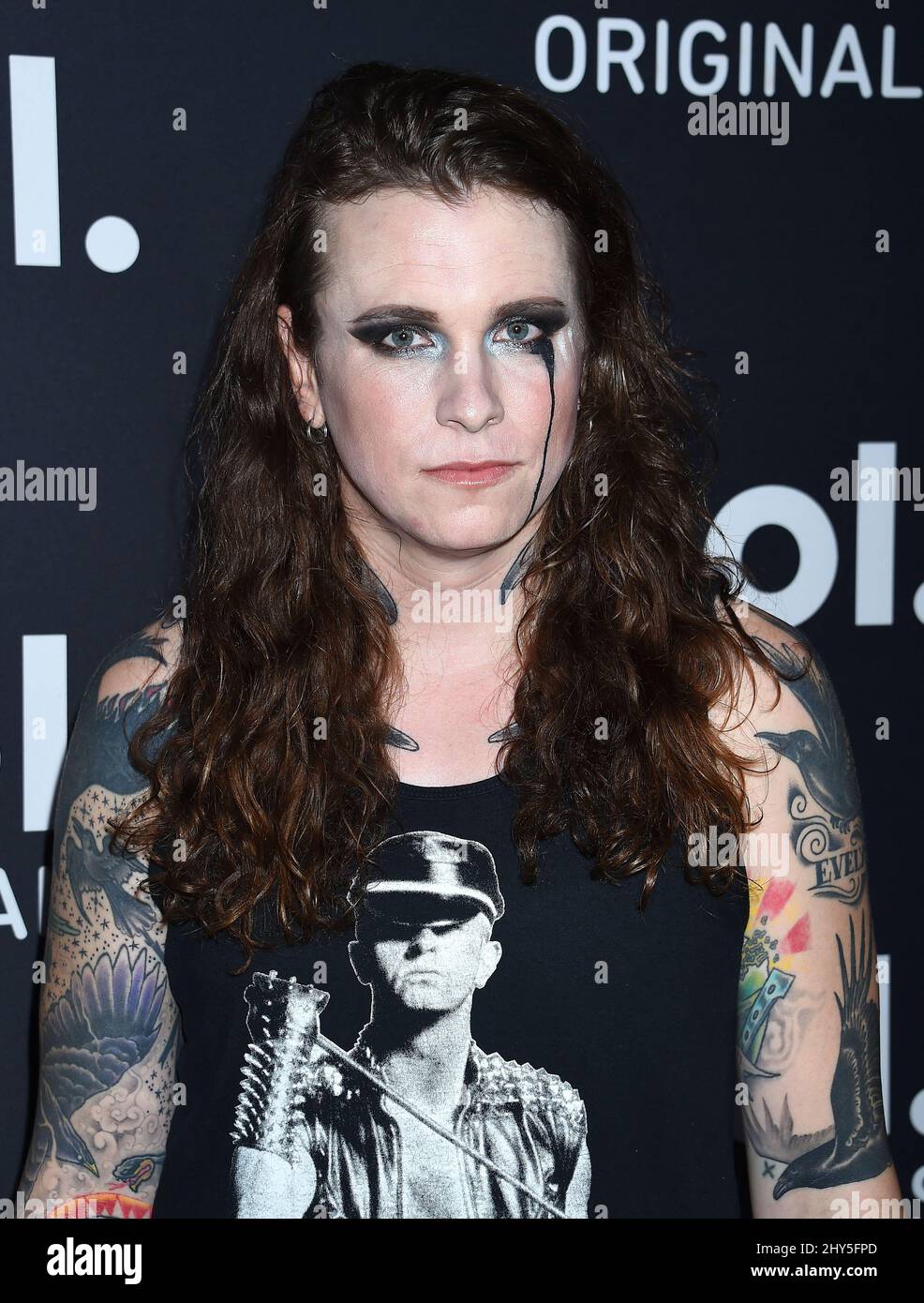 Laura Jane Grace attends AOL's Fall Programming Premiere Event at the ...