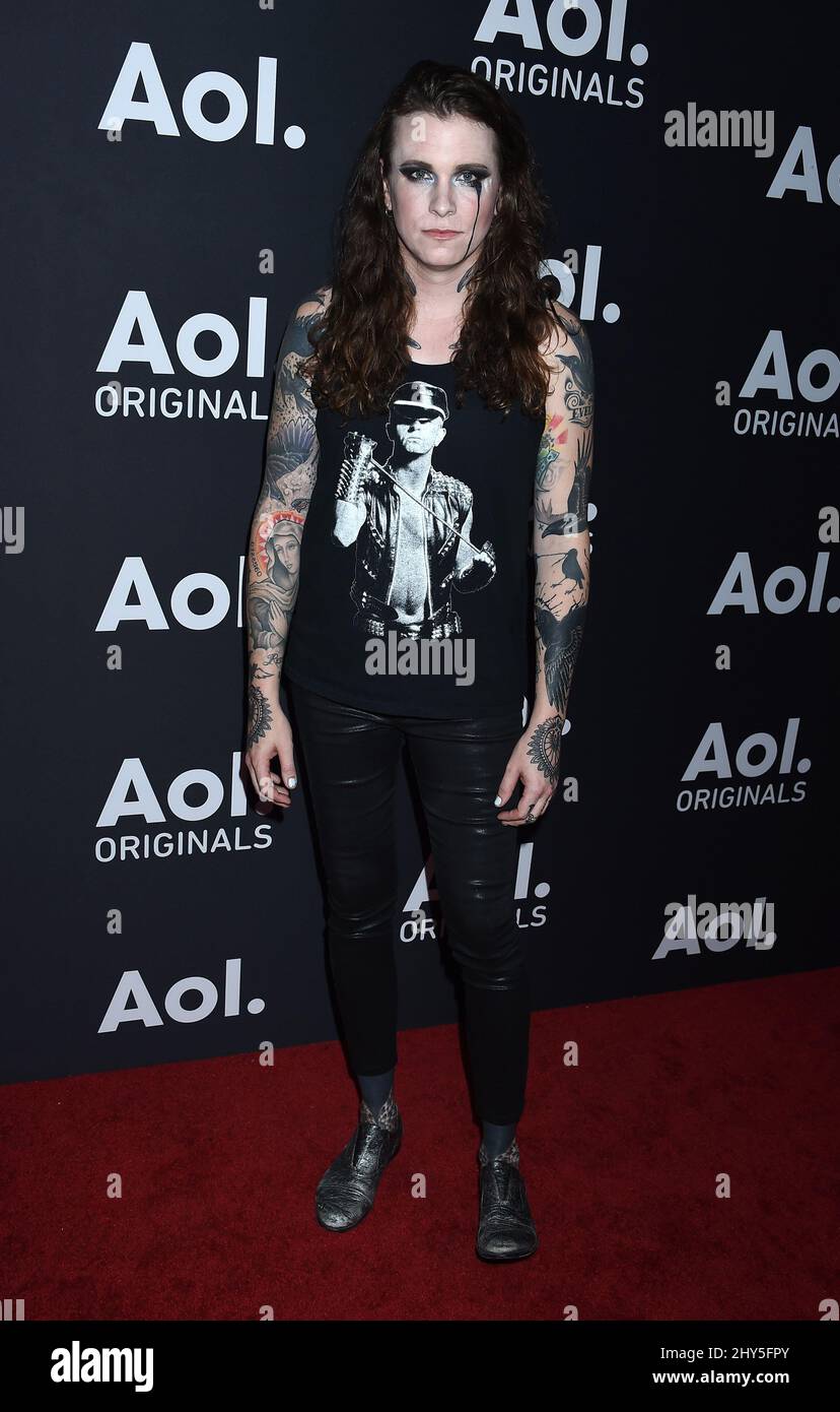 Laura Jane Grace attends AOL's Fall Programming Premiere Event at the ...
