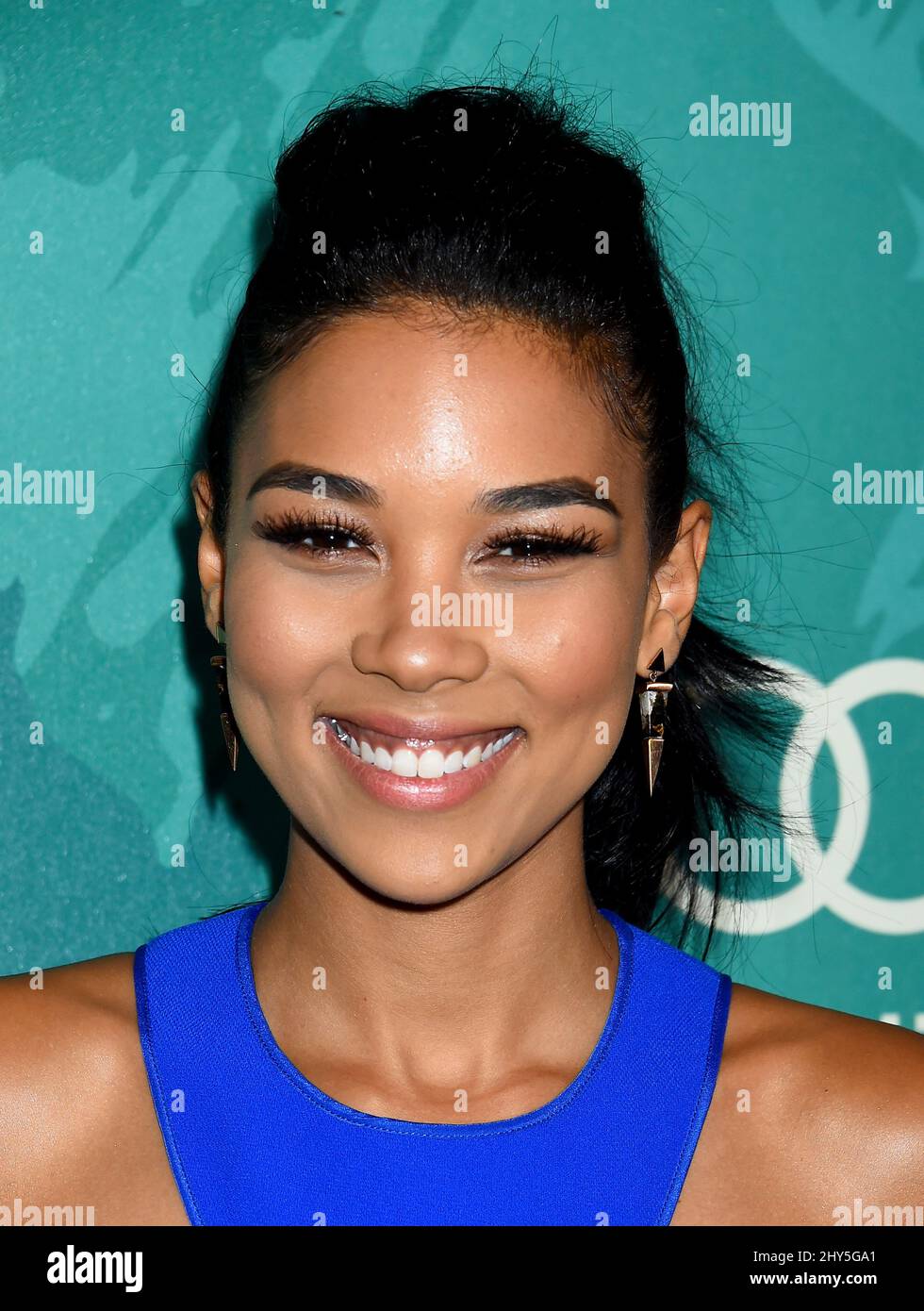Alexandra Shipp arrives at the 2014 Variety Power Of Women event at the ...