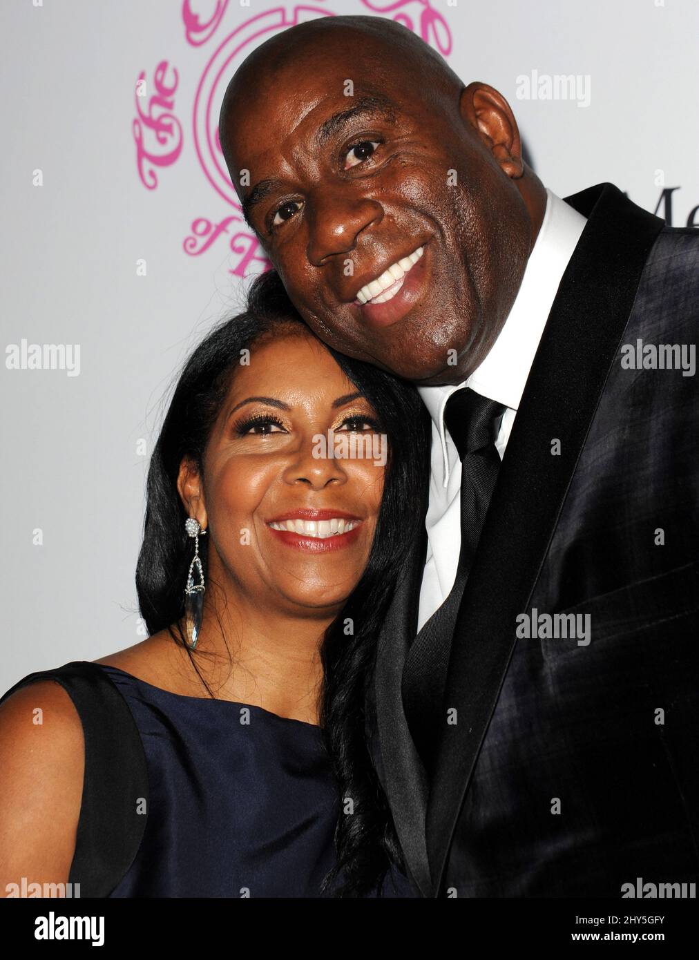 Cookie Johnson, Magic Johnson attending the 2014 Carousel Of Hope Ball ...