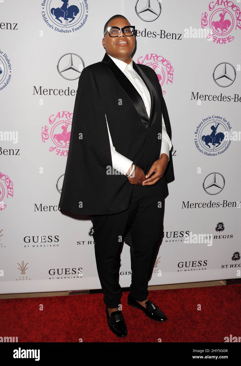 E.J. Johnson attending the 2014 Carousel Of Hope Ball, held at the ...