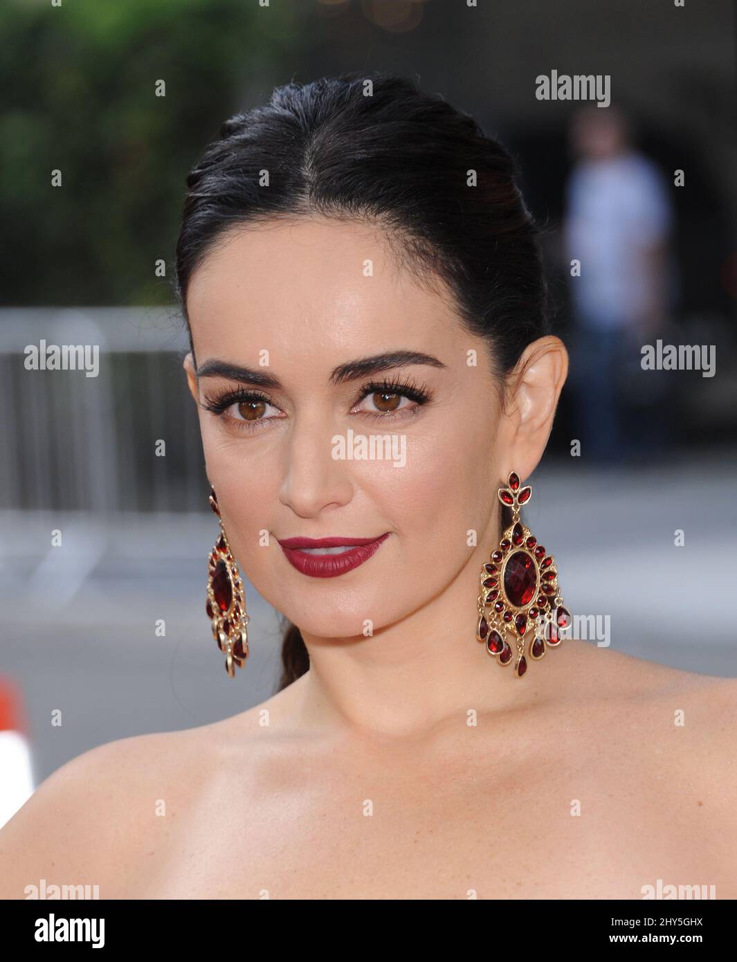 Ana de la Reguera arriving for The Book of Life premiere held at the ...