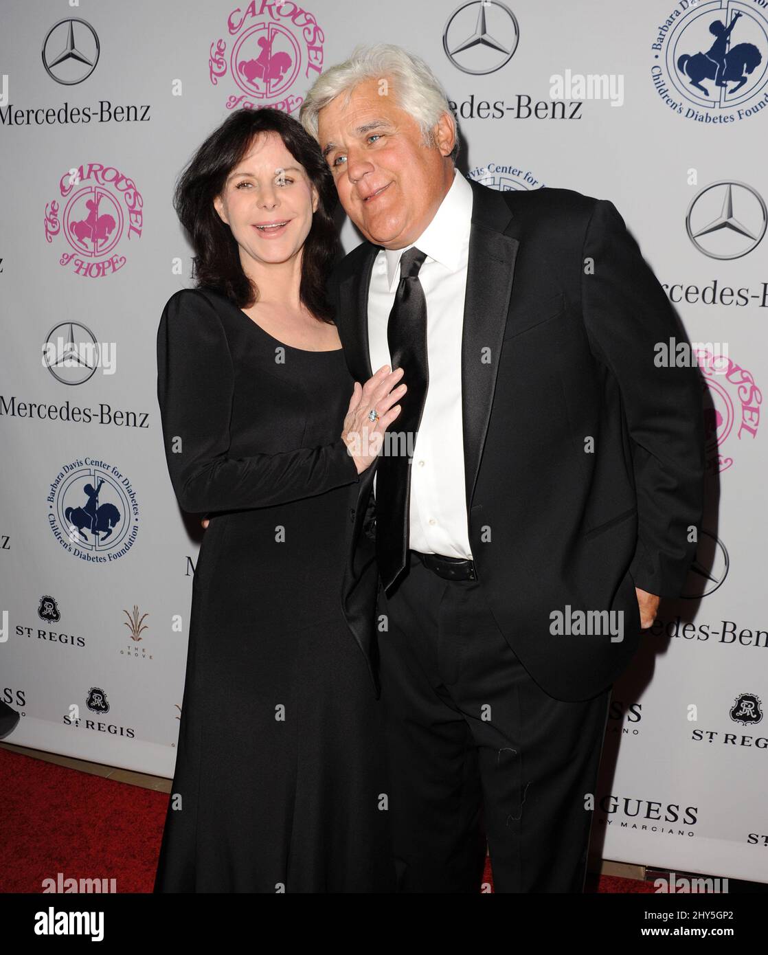 Jay Leno arriving for the Carousel Of Hope Ball held at the Beverly ...