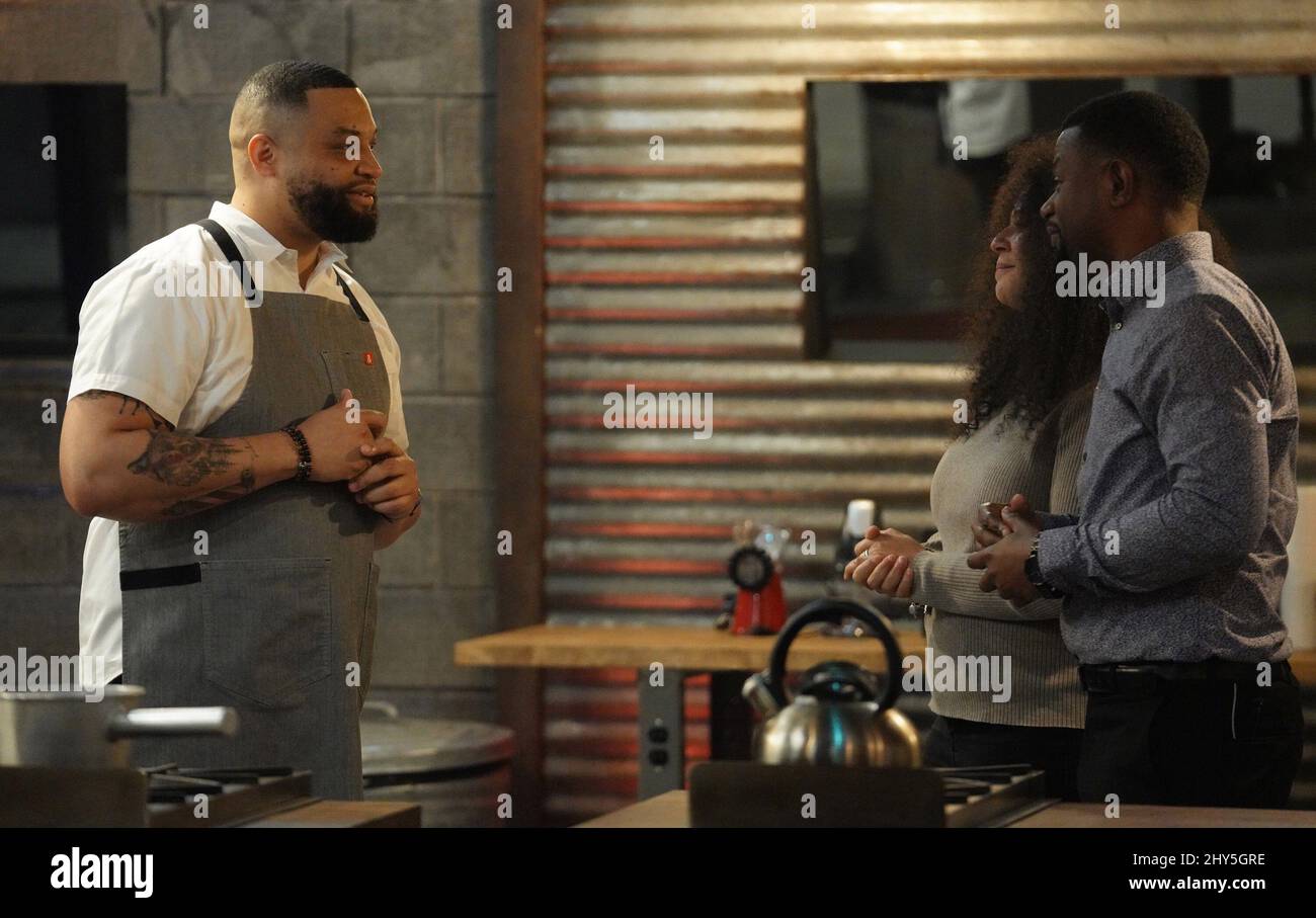 NEXT LEVEL CHEF, contestant / winner Reuel Despain (left), The Final ...