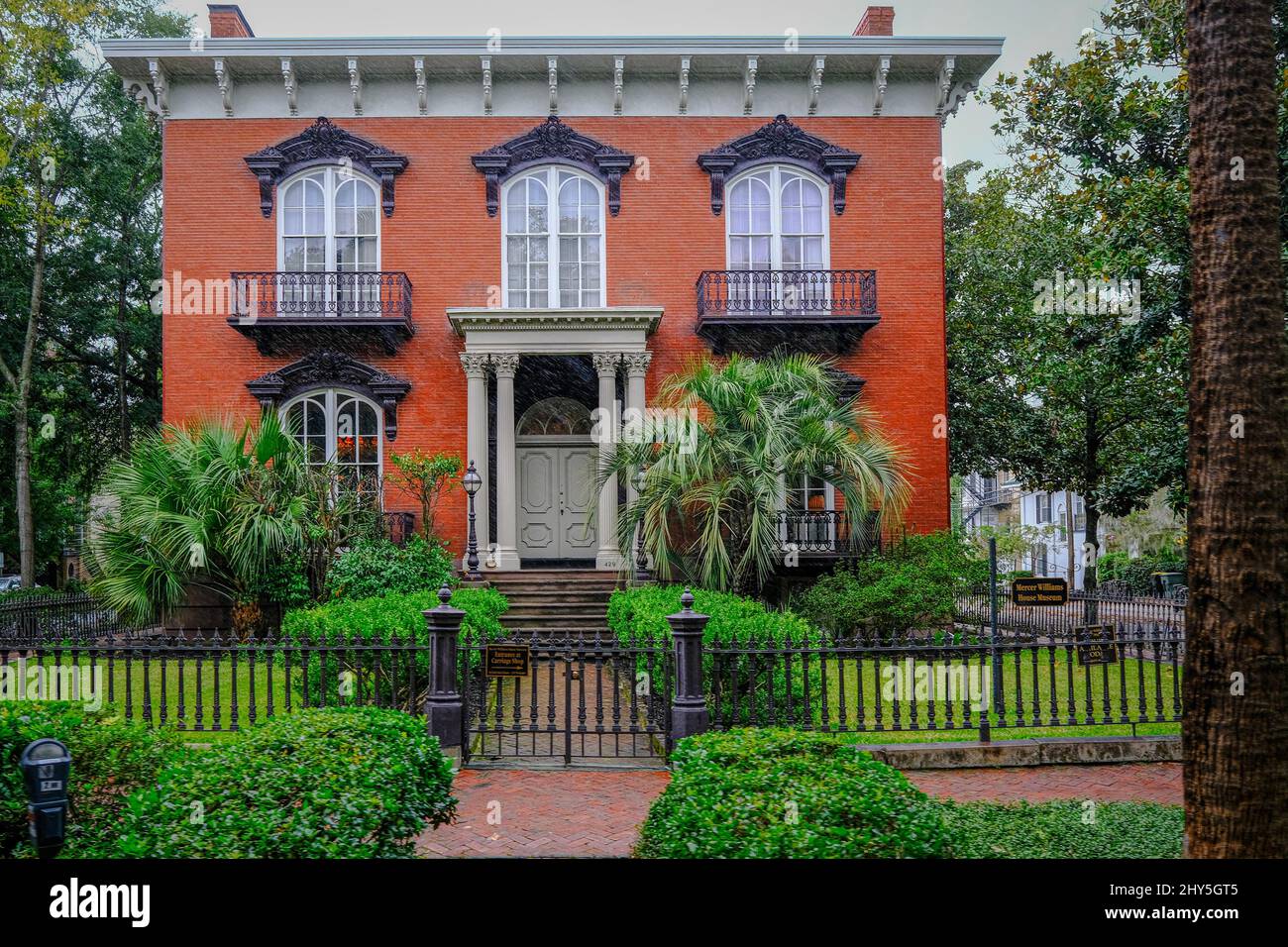 The Johhny Mercer House in Savannah, Georgia Stock Photo - Alamy