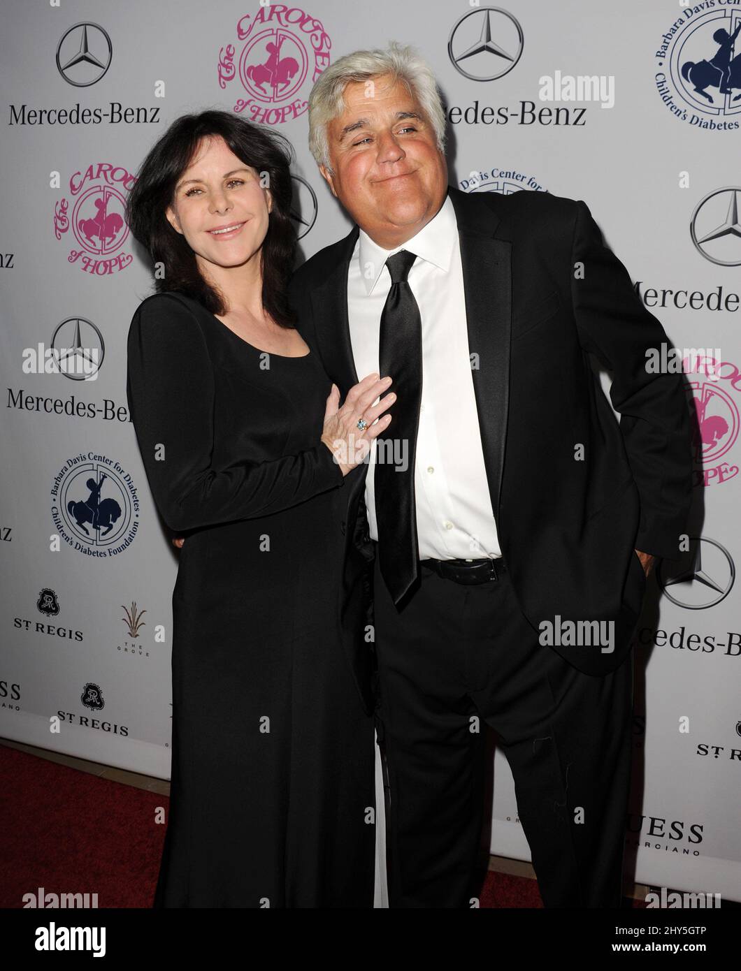 Jay Leno arriving for the Carousel Of Hope Ball held at the Beverly ...