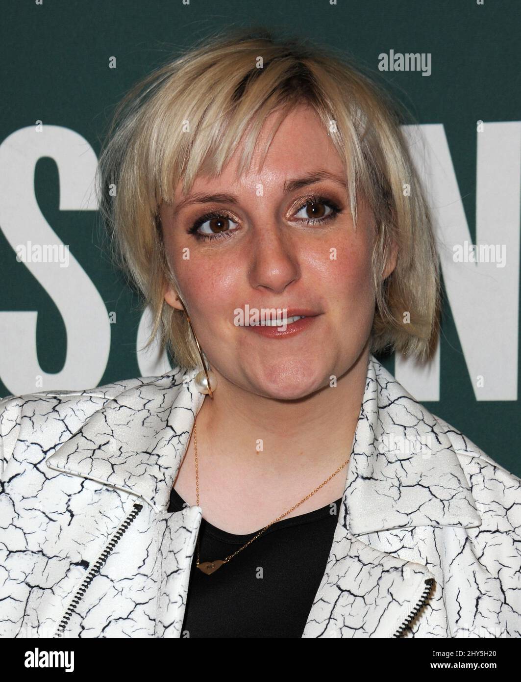 Lena Dunham Signs Copies Of Her New Book Not That Kind Of Girl Held At Barnes And Noble At The