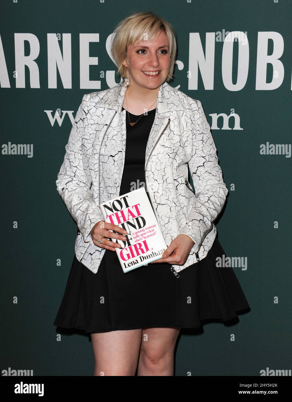 Lena Dunham signs copies of her new book 'Not That Kind of Girl' held ...