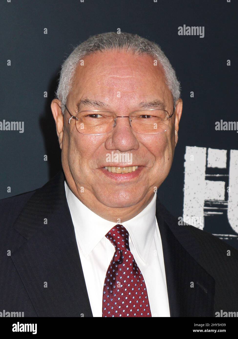 Colin Powell attending the Fury world premiere held at held at the ...