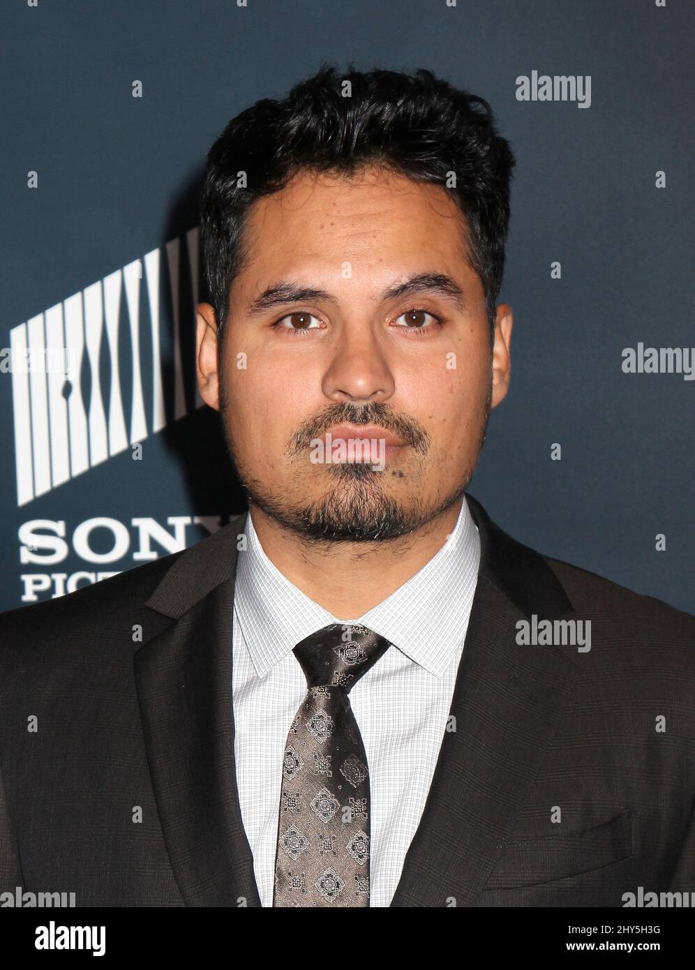 Michael Pena attending the Fury world premiere held at held at the ...