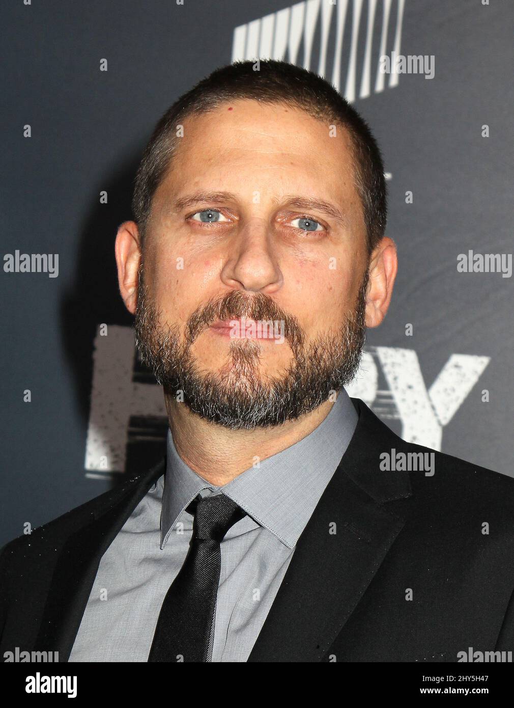 David Ayer attending the Fury world premiere held at held at the Newseum, Washington Stock Photo ...