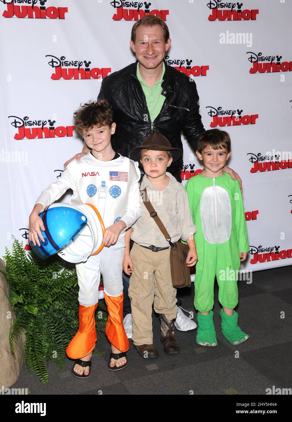 Adam Wylie attends the "Jake and the Never Land Pirates: Battle for the ...
