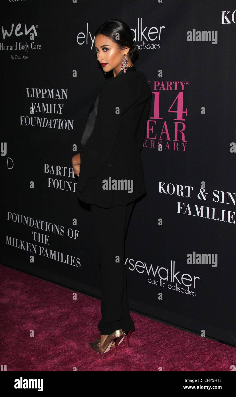 Shay Mitchell attending the 10th anniversary Pink Party hosted by ...