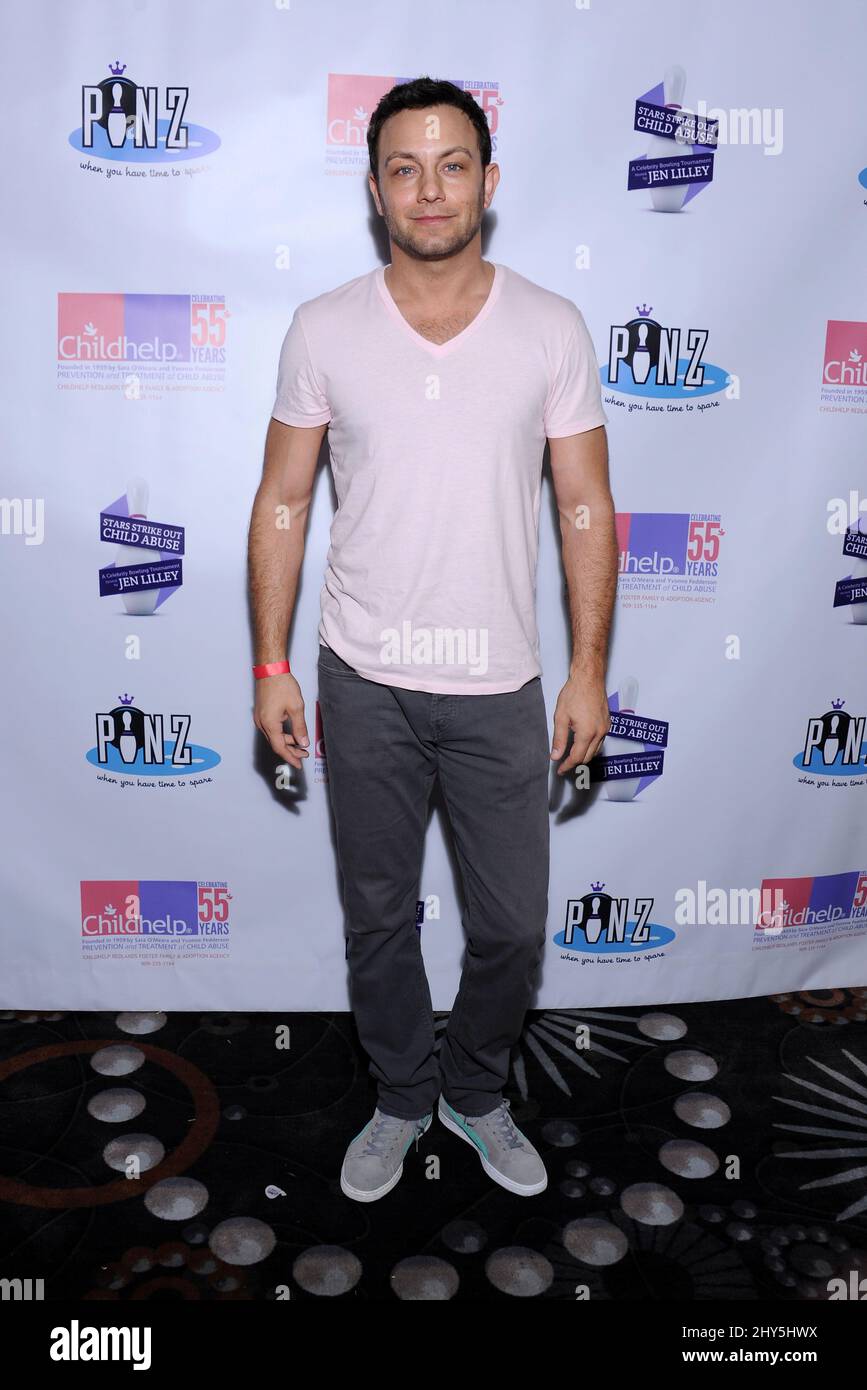 Jonathan Sadowski attending the 1st Annual Stars Strike Out Child Abuse ...