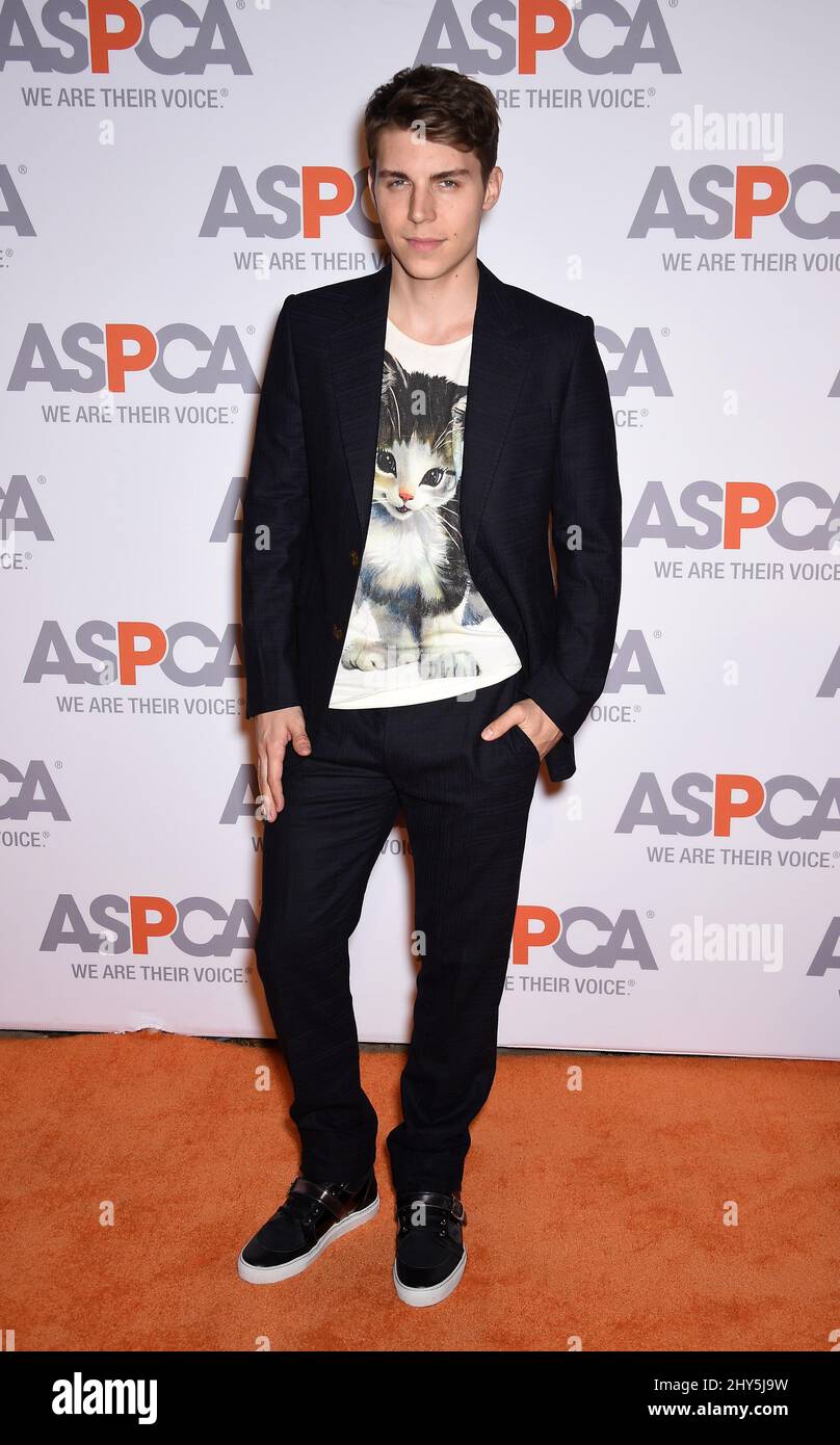 Nolan Funk attending the ASPCA Passion Awards 2014 in Bel Air ...