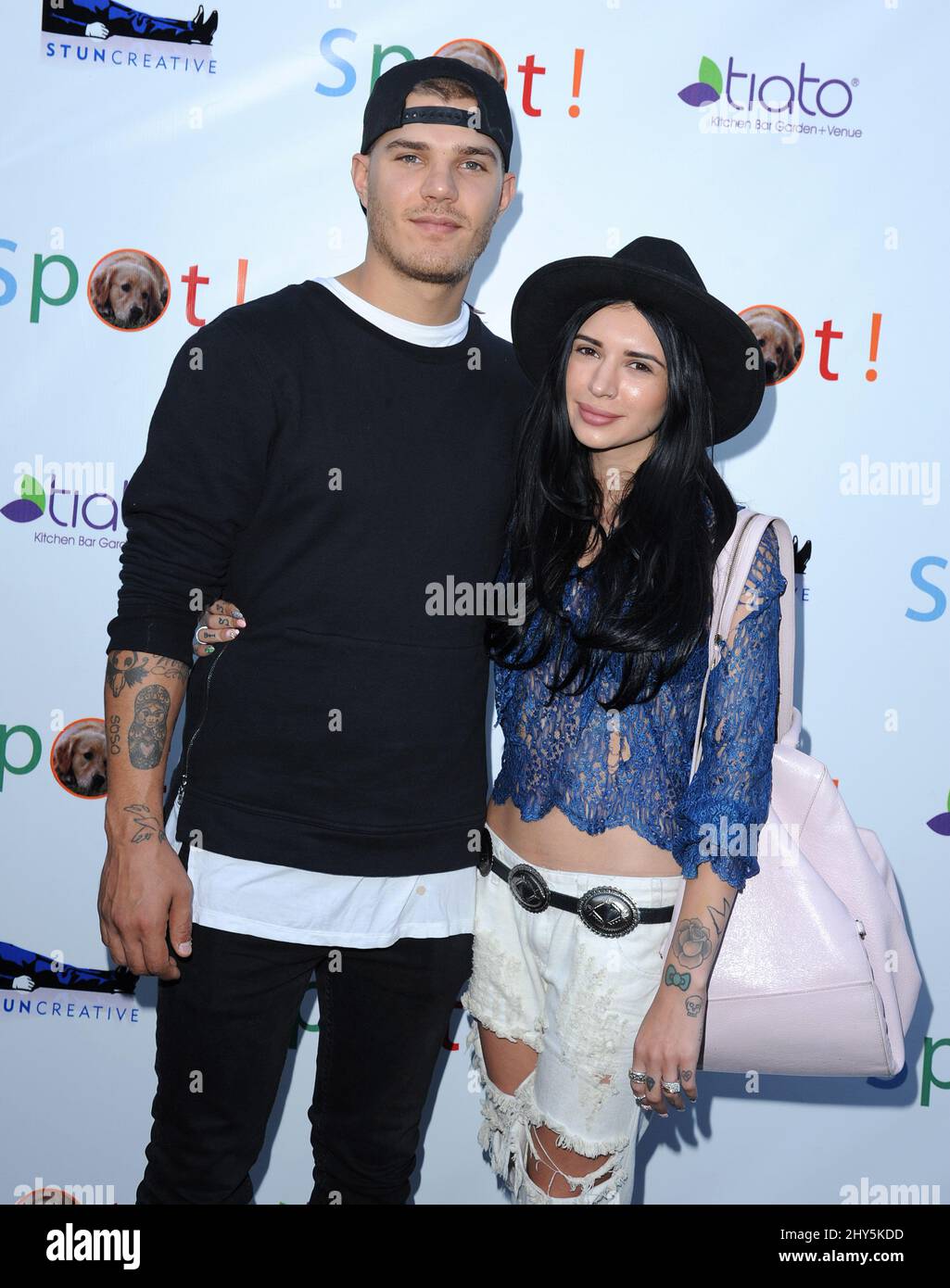 Chris Zylka, Hanna Beth attending the Third Annual Saving Spot! Benefit ...