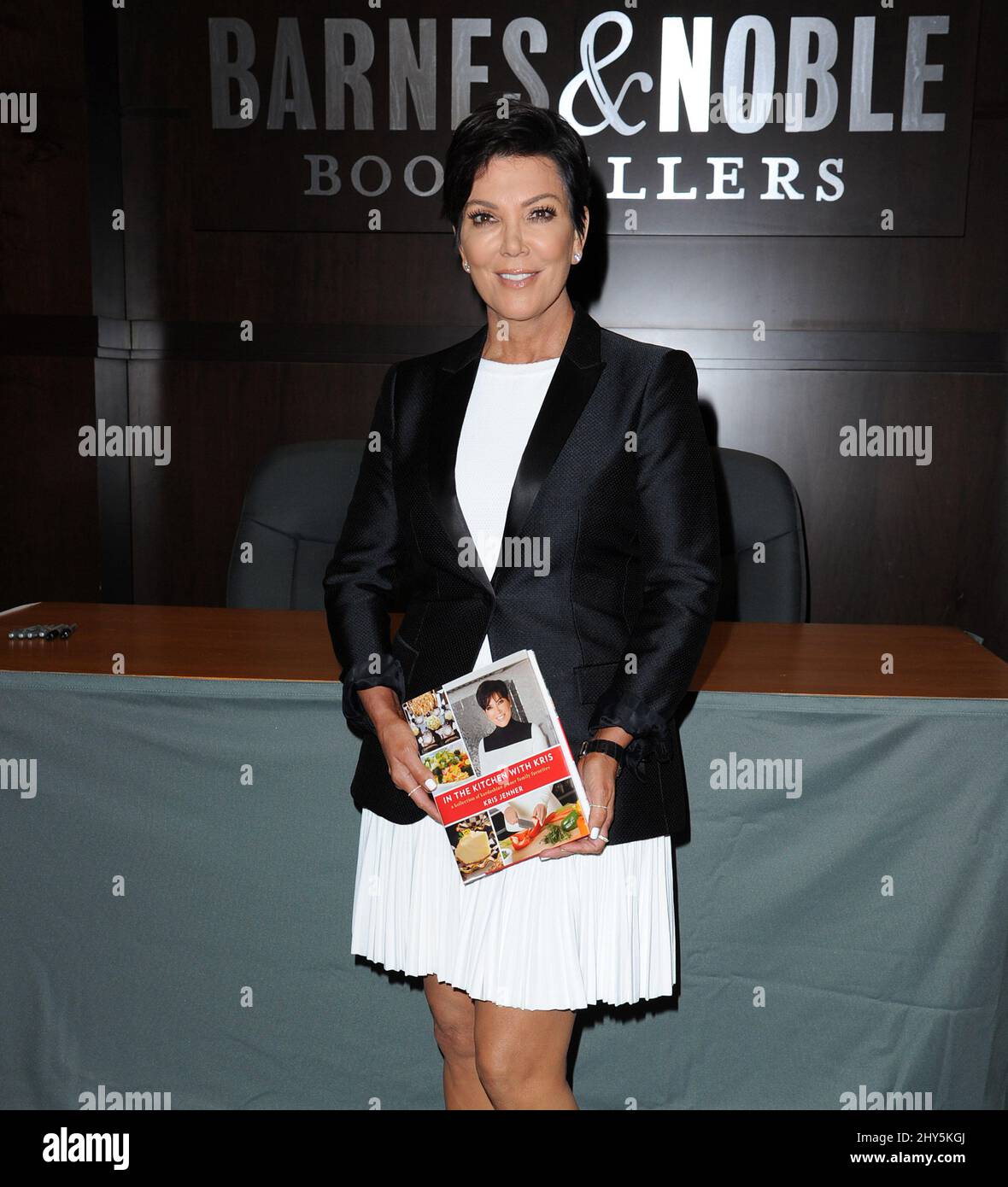 Kris Jenner Signs Copies of Her Book 'In The Kitchen With Kris: a ...