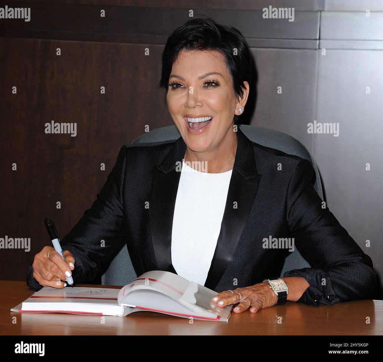 Kris Jenner Signs Copies of Her Book 'In The Kitchen With Kris: a ...