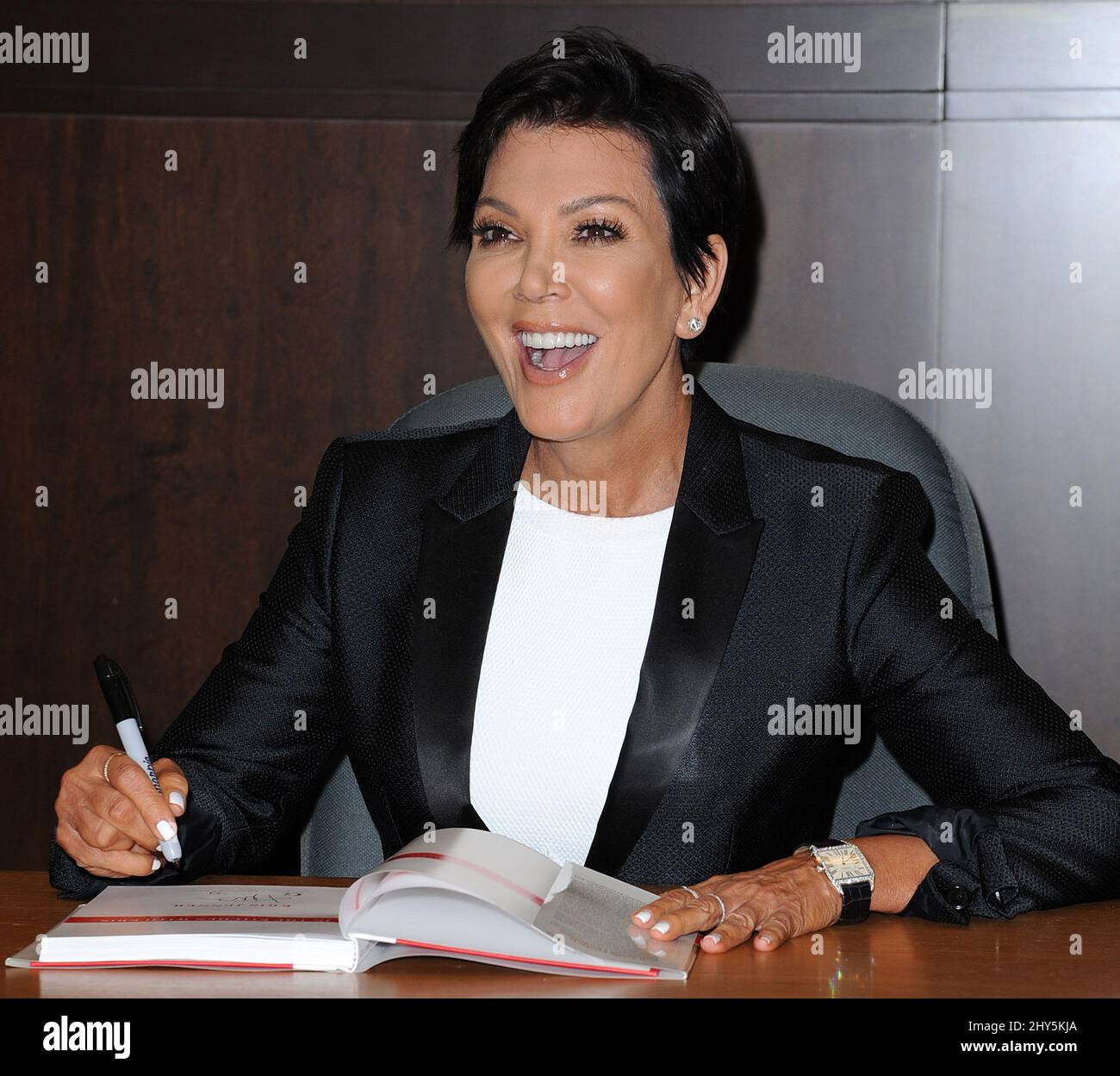 Kris Jenner Signs Copies of Her Book 'In The Kitchen With Kris: a ...