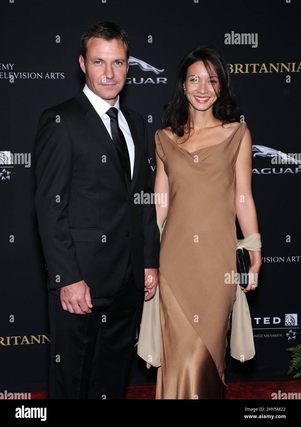 Chris Vance attending the BAFTA Jaguar Brittannia Awards 2014 at the ...