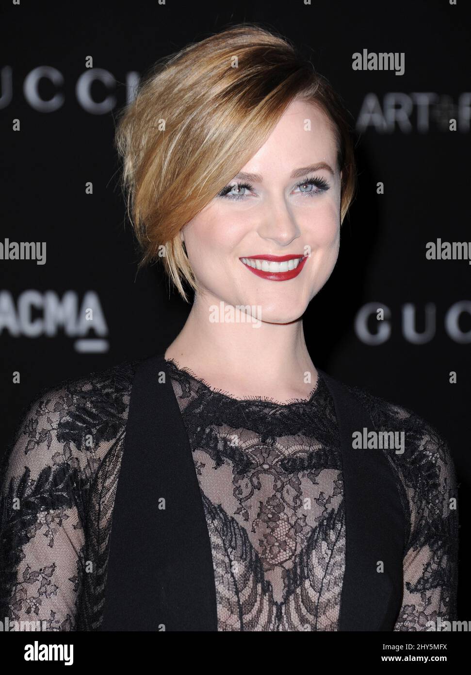Evan Rachel Wood attending the 2014 LACMA Art + Film Gala Honouring ...