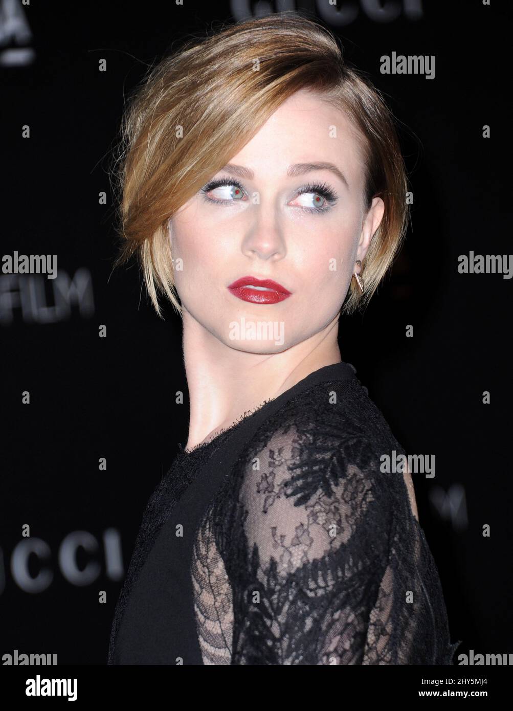 Evan Rachel Wood attending the 2014 LACMA Art + Film Gala Honouring ...