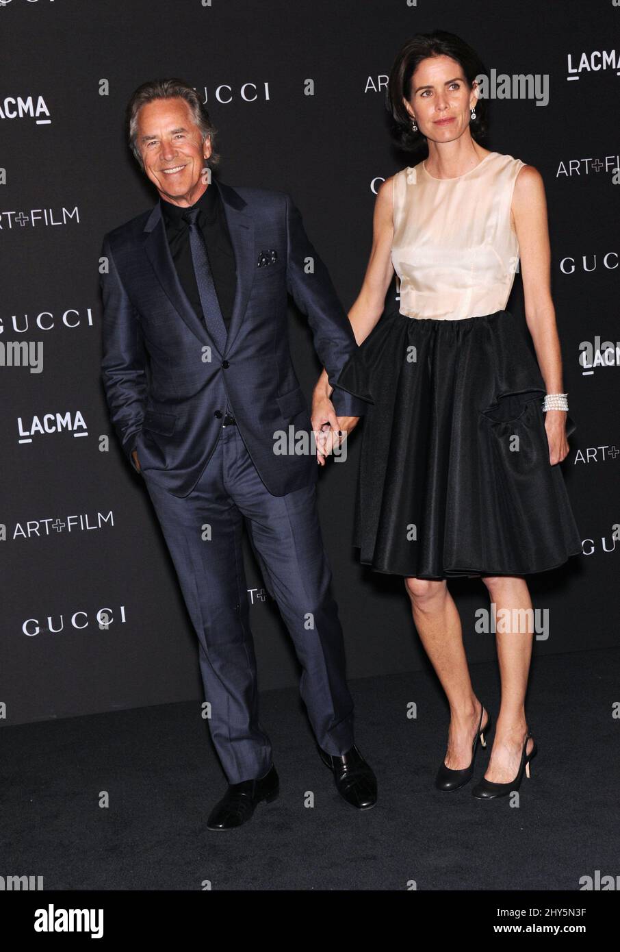 Don Johnson & Kelley Phleger attends the 2014 LACMA Art + Film Gala at ...