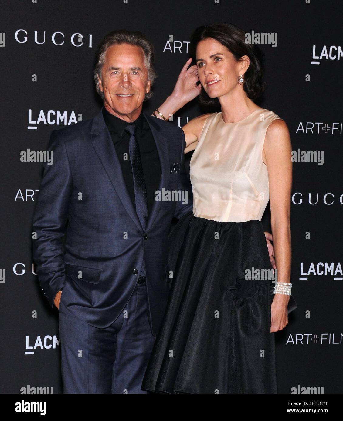 Don Johnson & Kelley Phleger attends the 2014 LACMA Art + Film Gala at ...