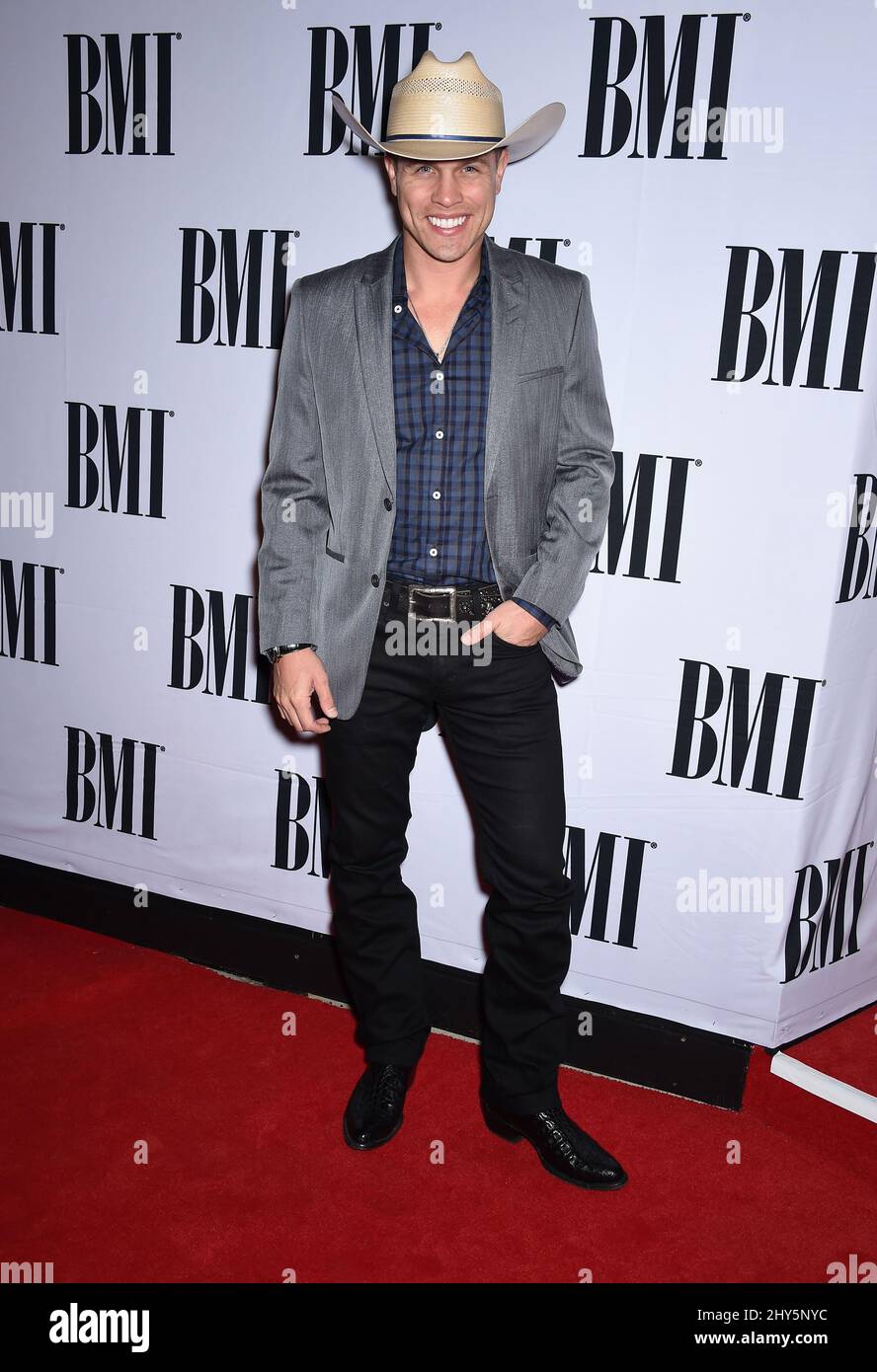 Dustin Lynch attending the BMI Country Music Awards 2014 at the BMI ...