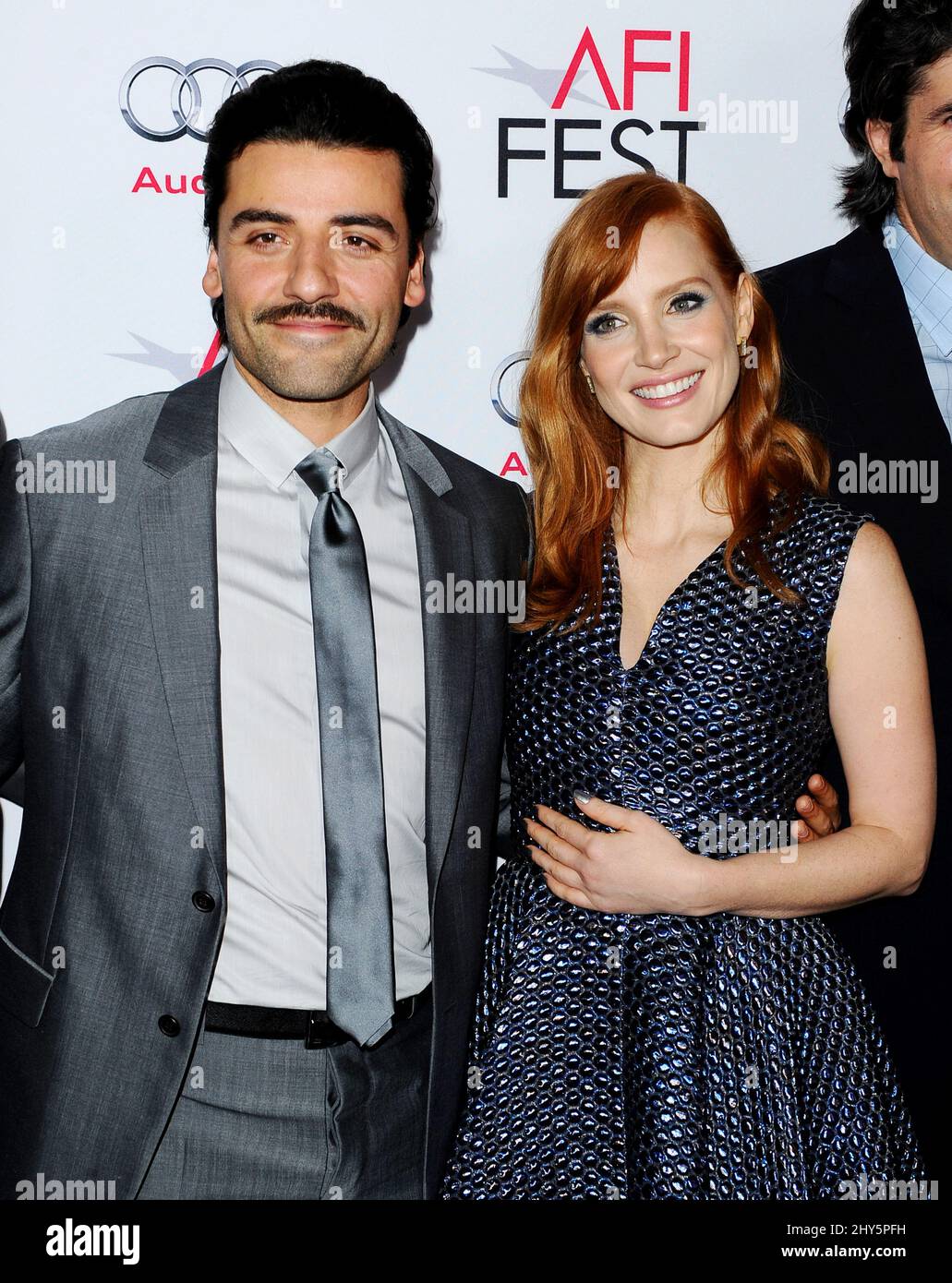 Jessica chastain and oscar isaac hi-res stock photography and images ...