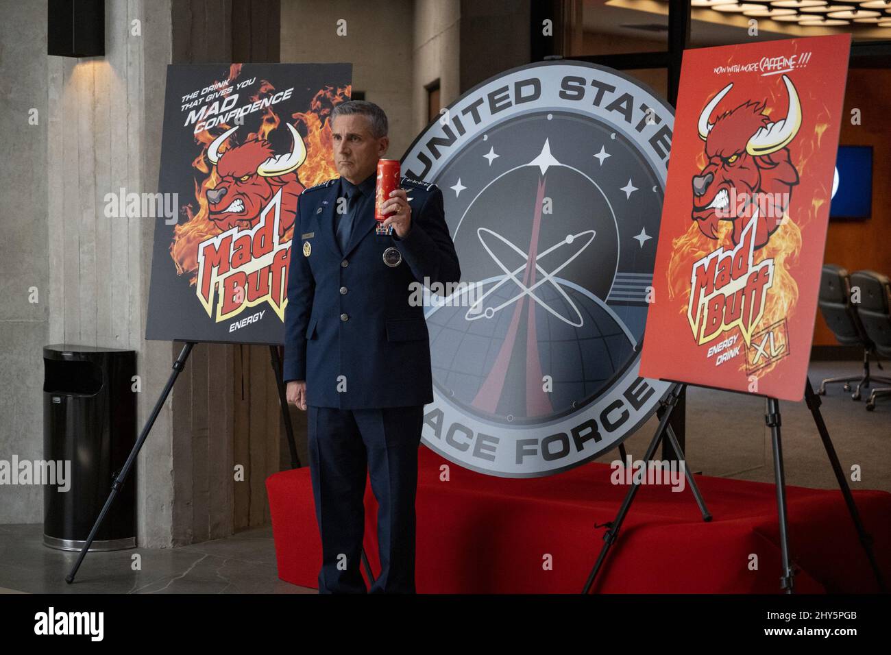 SPACE FORCE, Steve Carell, Mad (Buff) Confidence', (Season 2, ep. 205 ...