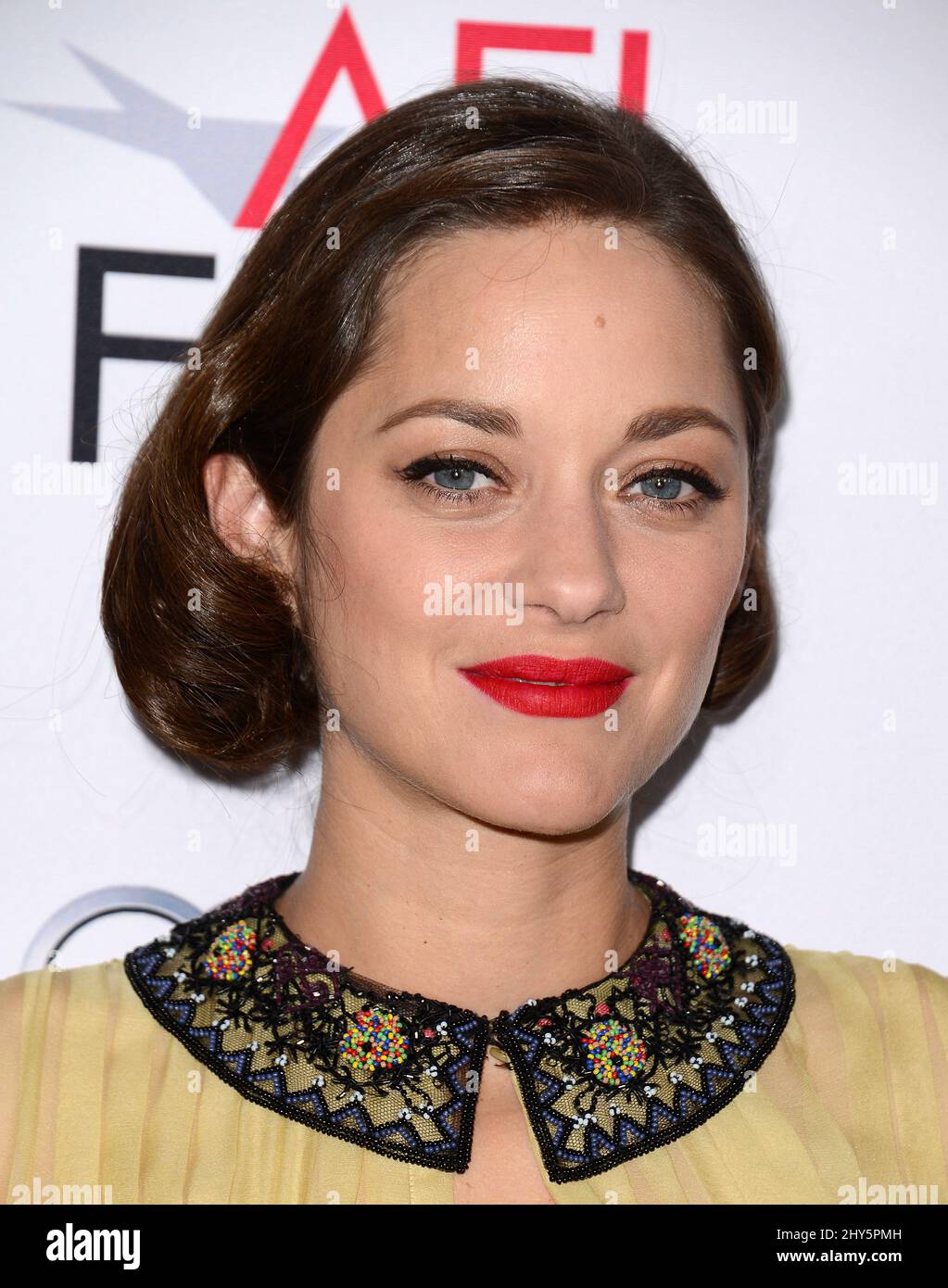 Marion Cotillard attending the premiere of "Two Days, One Night" held ...