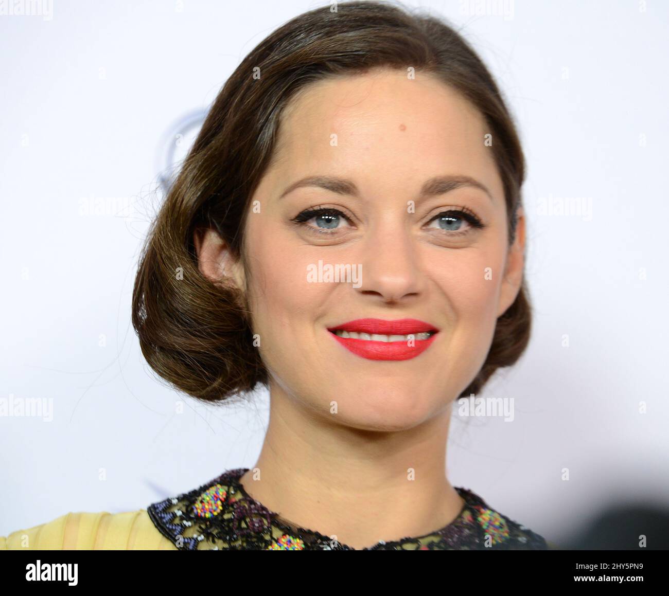 Marion Cotillard attending the premiere of "Two Days, One Night" held ...
