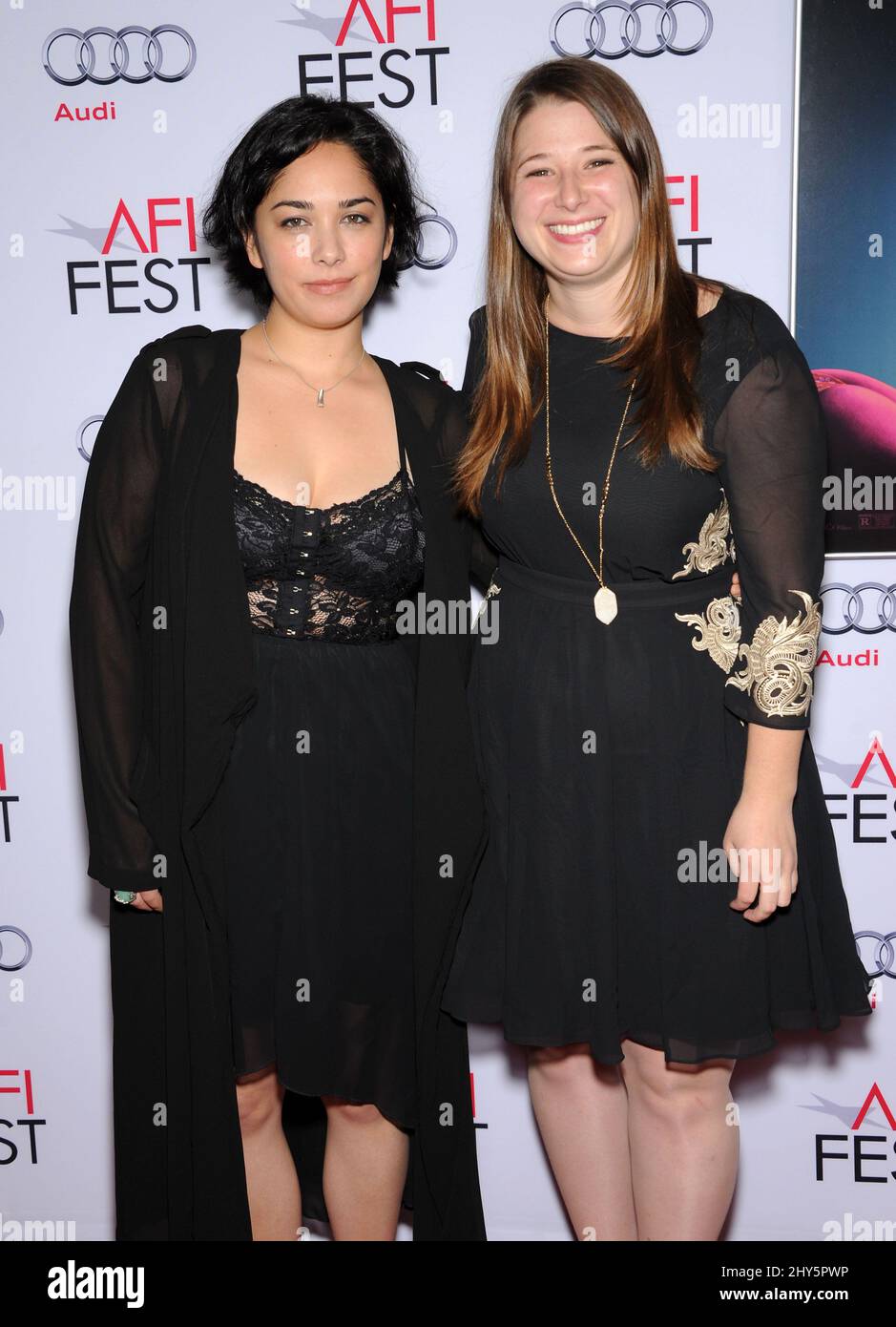 Chloe Okuno & Lisa Gollobin attending a screening of "Inherent Vice ...