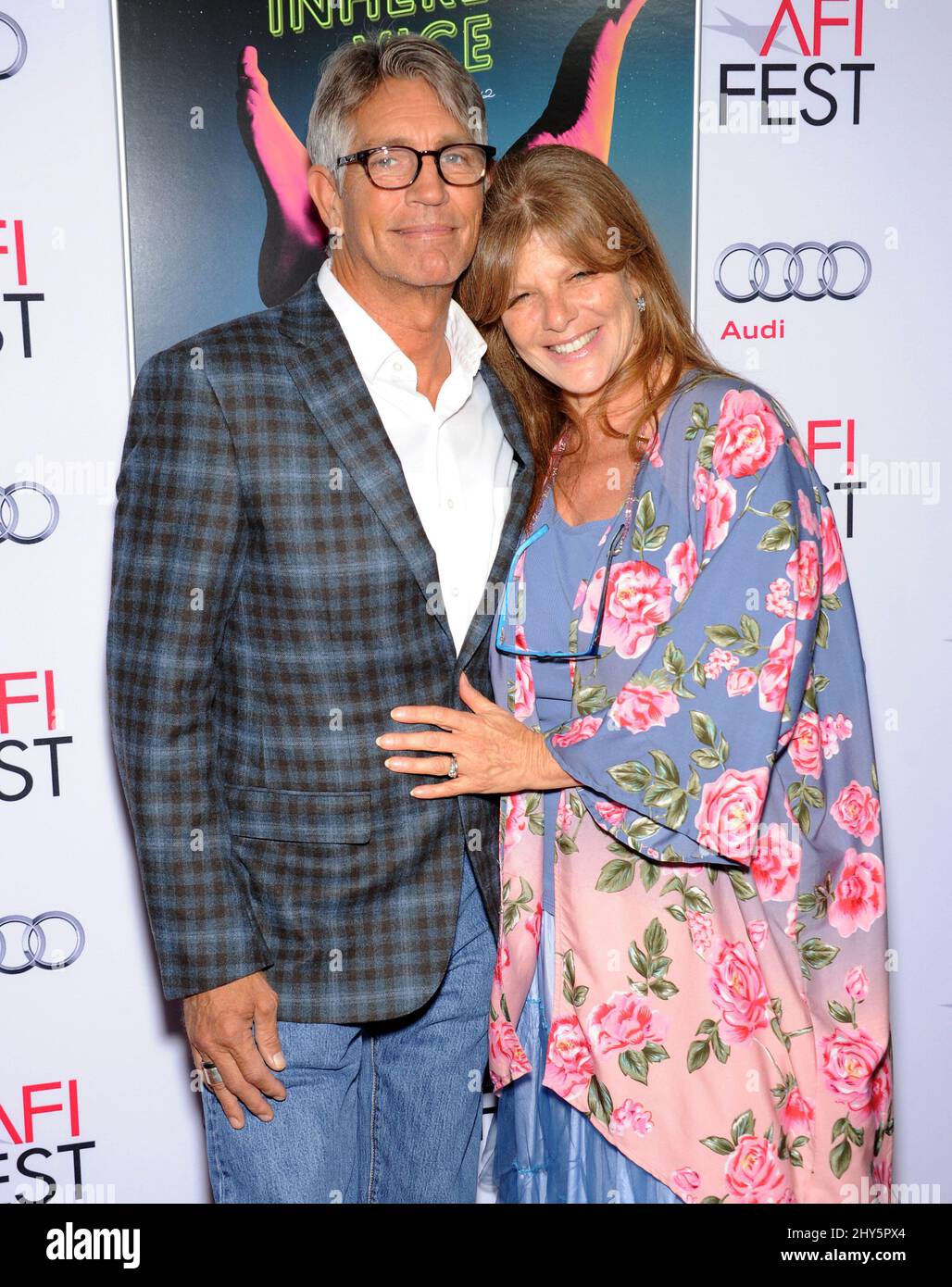 Eric Roberts & Eliza Roberts attending a screening of "Inherent Vice ...
