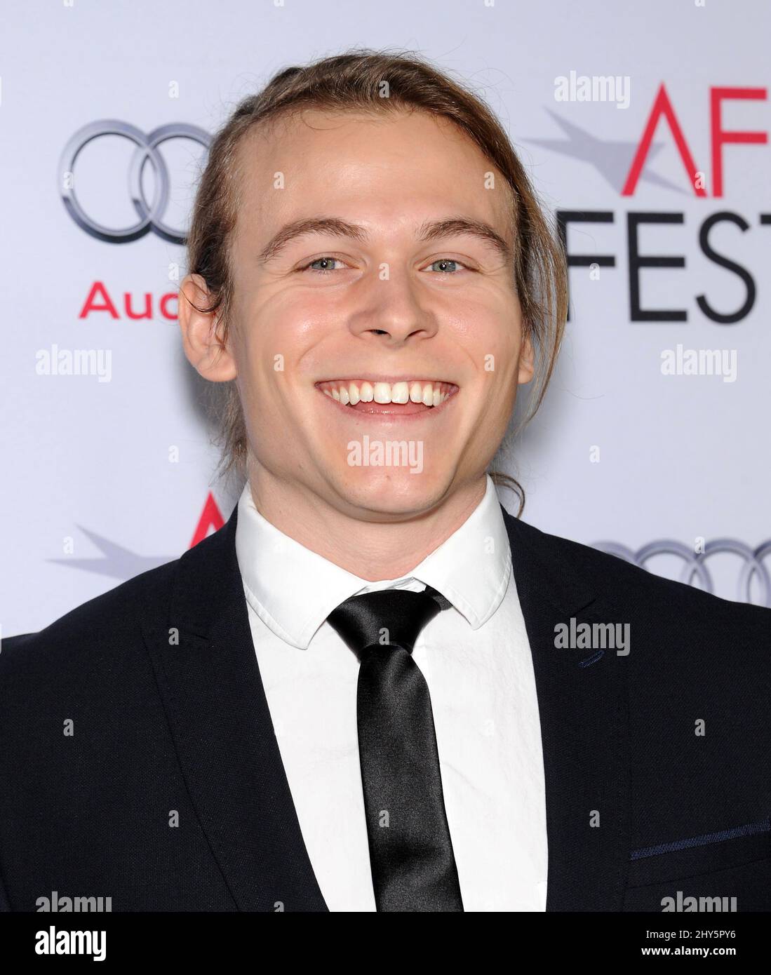 Jordan Christian Hearn attending a screening of "Inherent Vice ...