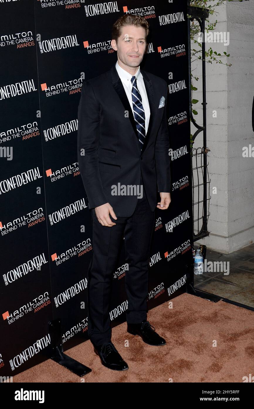 Matthew Morrison attending the 8th Annual Hamilton Behind The Camera ...