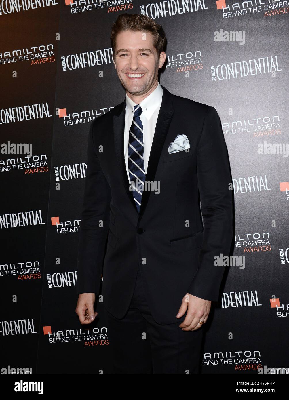 Matthew Morrison attending the 8th Annual Hamilton Behind The Camera ...
