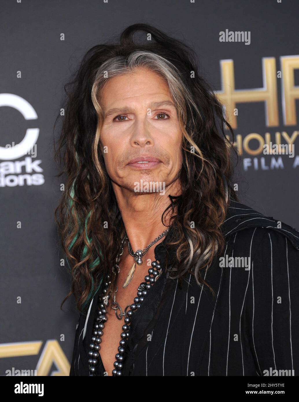 Steven Tyler on the Red Carpet at the Hollywood Film Awards live from ...