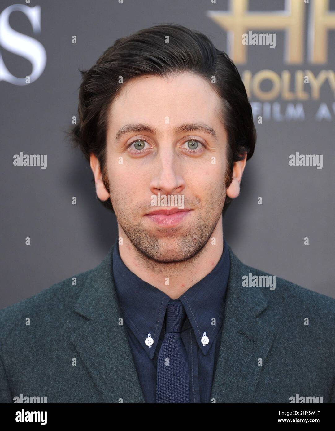 Simon Helberg on the Red Carpet at the Hollywood Film Awards live from ...
