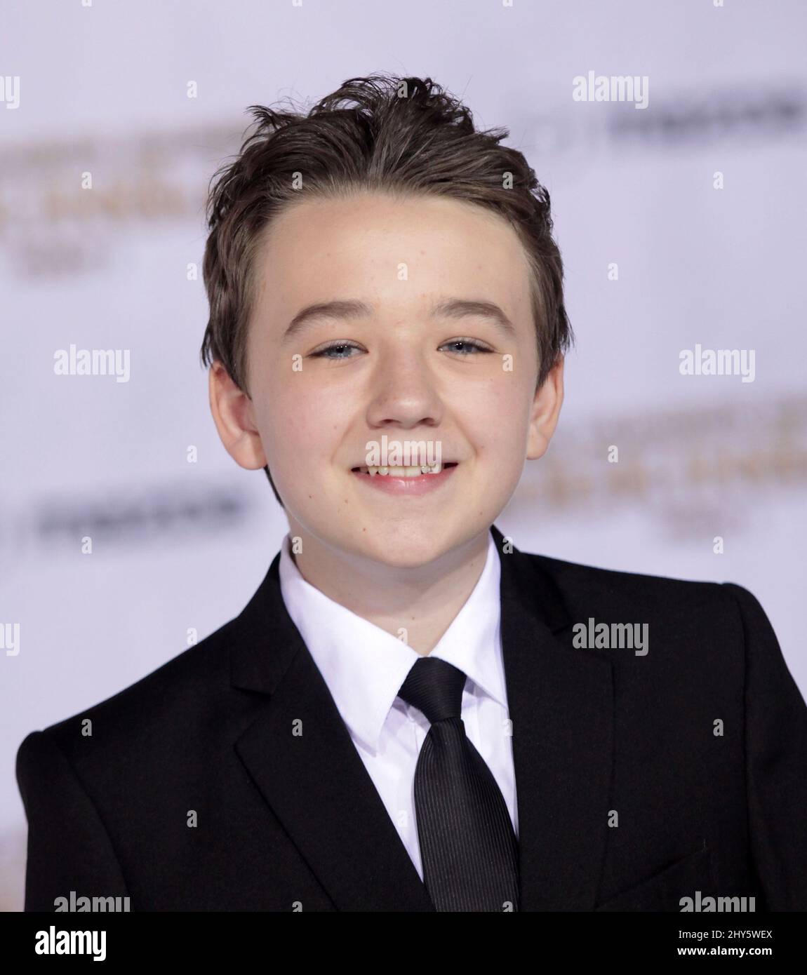 Benjamin Stockham attending "The Hunger Games: Mockingjay - Part 1 ...