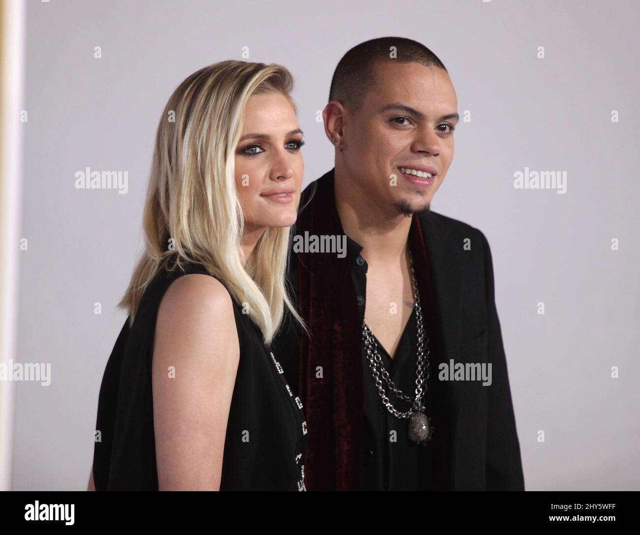 Ashlee simpson attending hunger games hi-res stock photography and ...