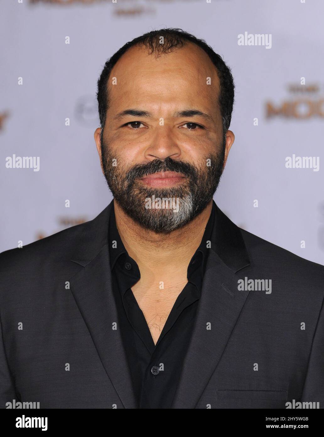 Jeffrey Wright attending "The Hunger Games: Mockingjay - Part 1 ...
