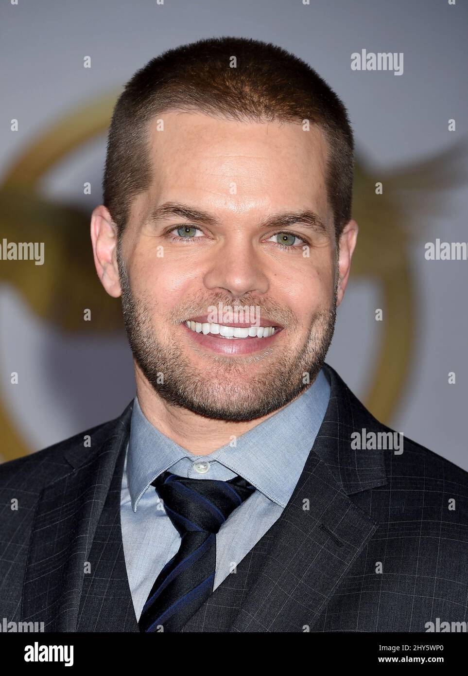 Wes Chatham attending "The Hunger Games: Mockingjay - Part 1" Premiere ...