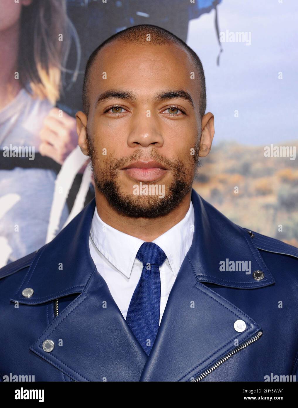 Kendrick Sampson arriving for the Wild premiere at the Academy of ...