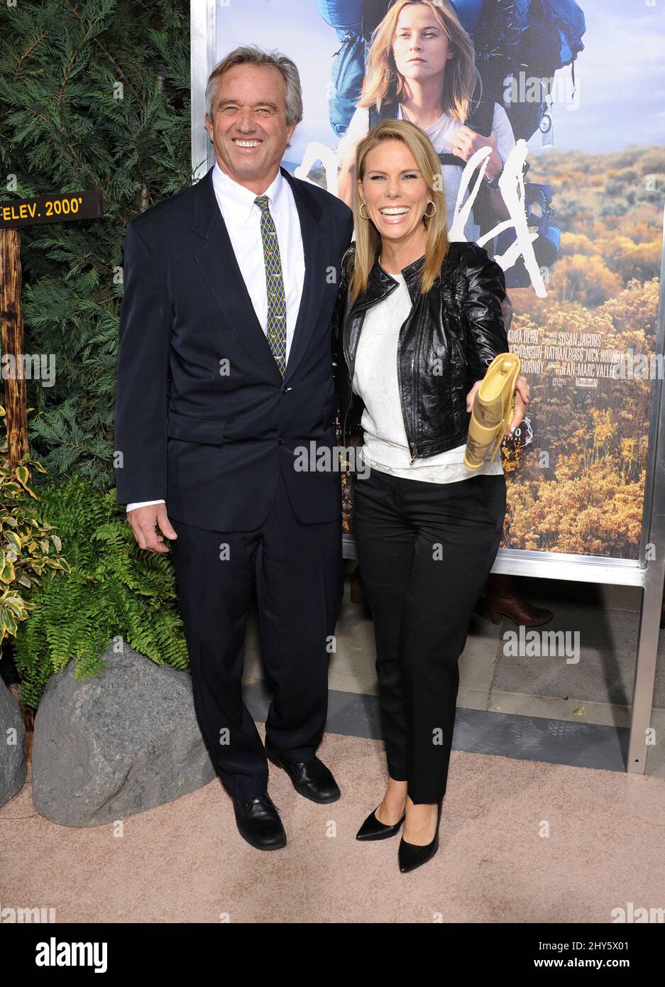 Bobby Kennedy Jr & Cheryl Hines arriving for the Wild premiere at the ...