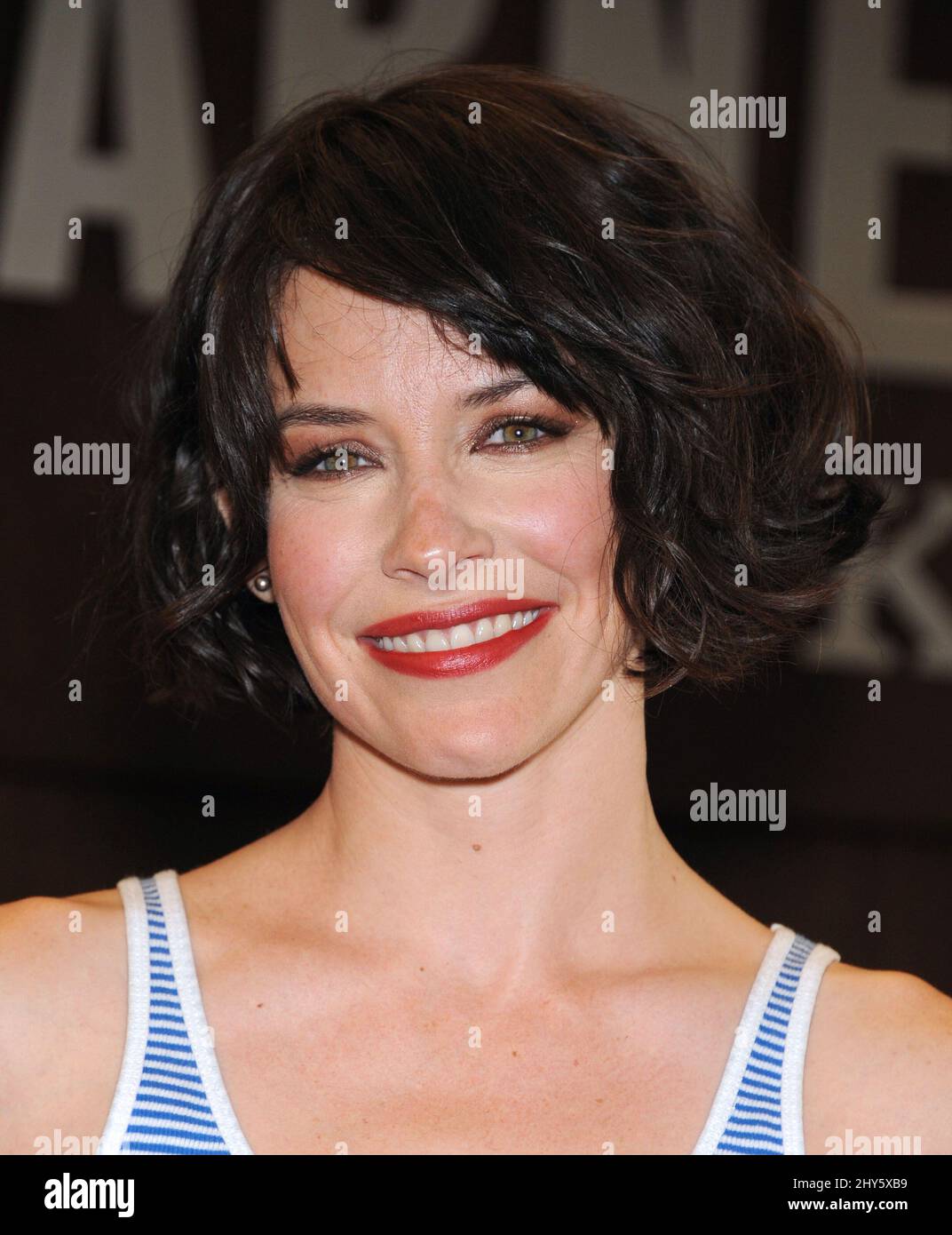 Evangeline Lilly signs new book "The Squicker Wonkers" at the Barnes ...